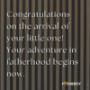 Congratulations For Fatherhood: 101+ Messages for a New Dad - Fathercy